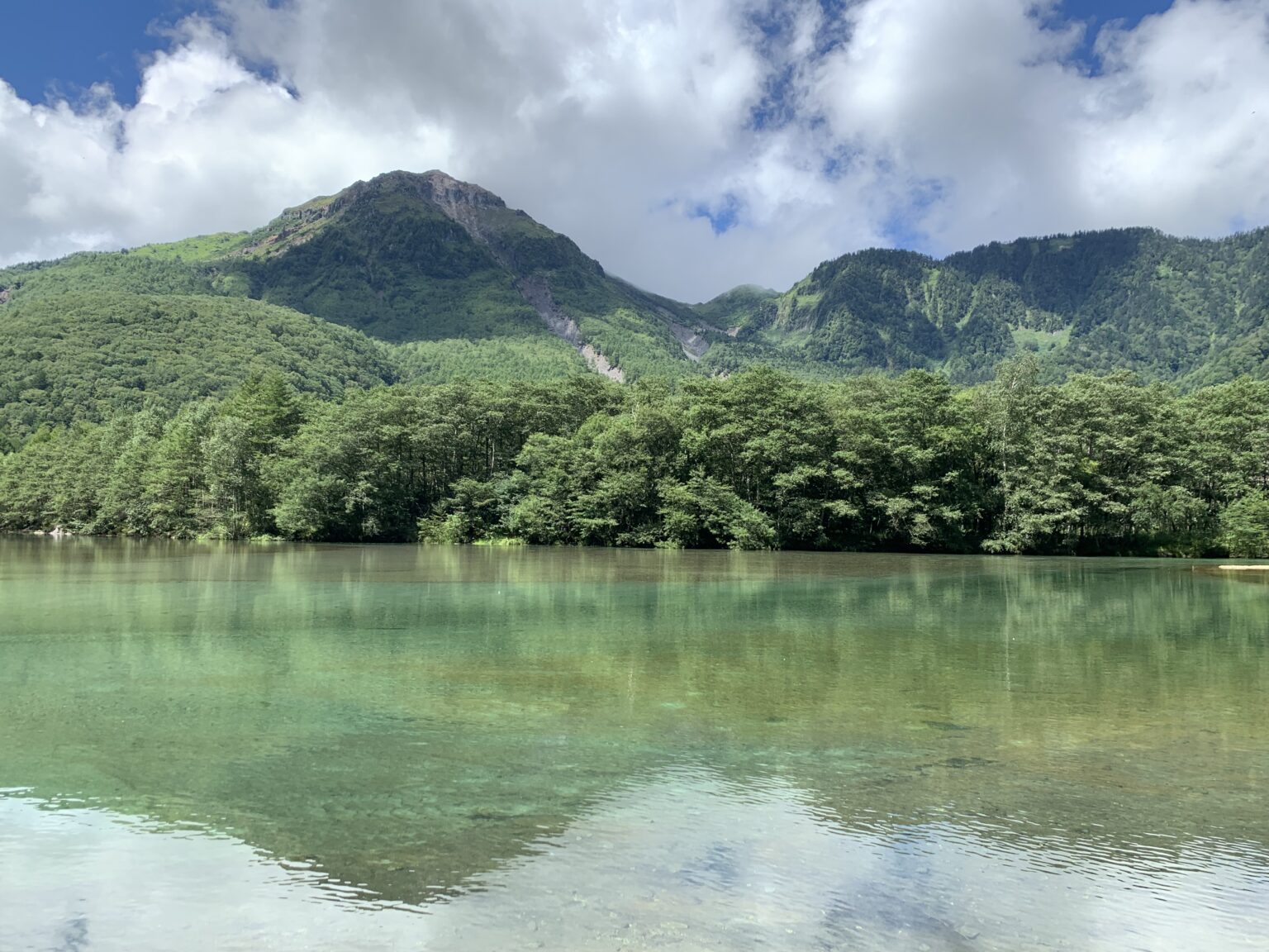 初秋の上高地でエネルギーチャージsanalog